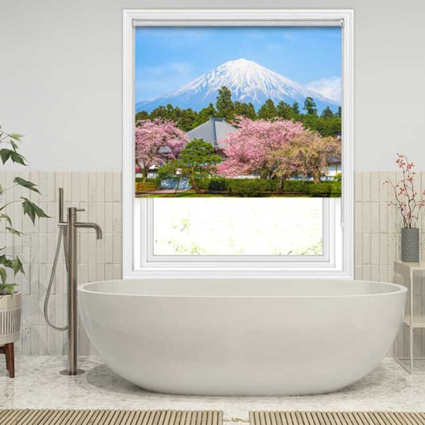 Fuji Scenery Roller Blind | Bolton Blinds