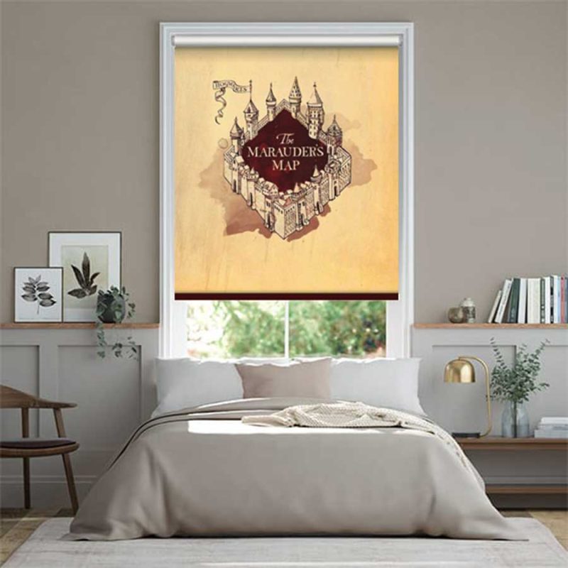 Harry Potter Marauder's Map Roller Blind | Bolton Blinds