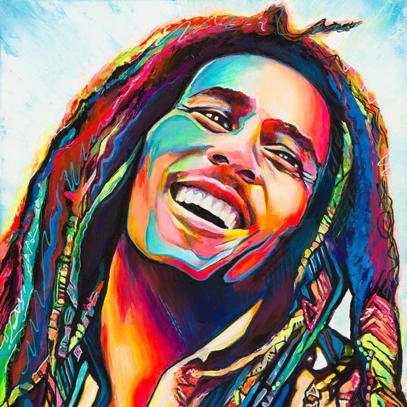 Bob Marley Roller Blind | Bolton Blinds